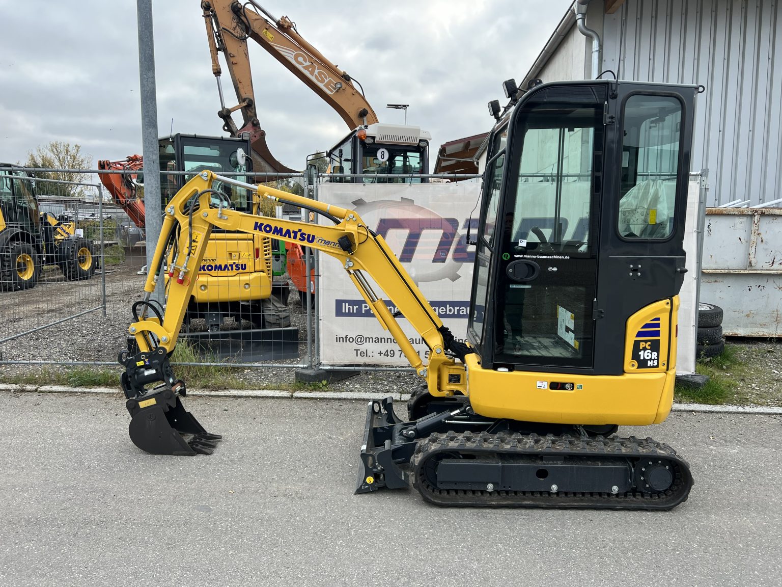 Komatsu PC 16 R-3 HS – Manno Baumaschinen